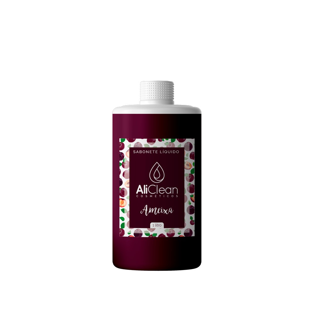 Sabonete Líquido de Ameixa ali clean 1 L | Shopee Brasil