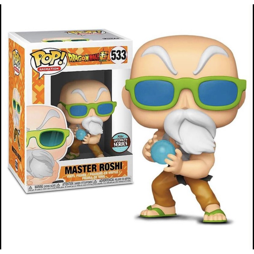 FUNKO! POP MASTER ROSHI (DRAGON BALL) #533 - FUNKO | Shopee Brasil