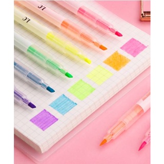 Marca Texto Kit Marcador Colorido com 6 Canetas Colorida Conjunto Marca ...