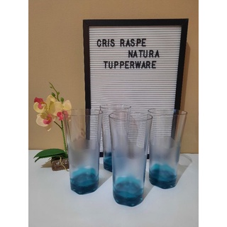 Jarra e Copo Super Luxo Azul Conjunto em Policarbonato Tupperware ...