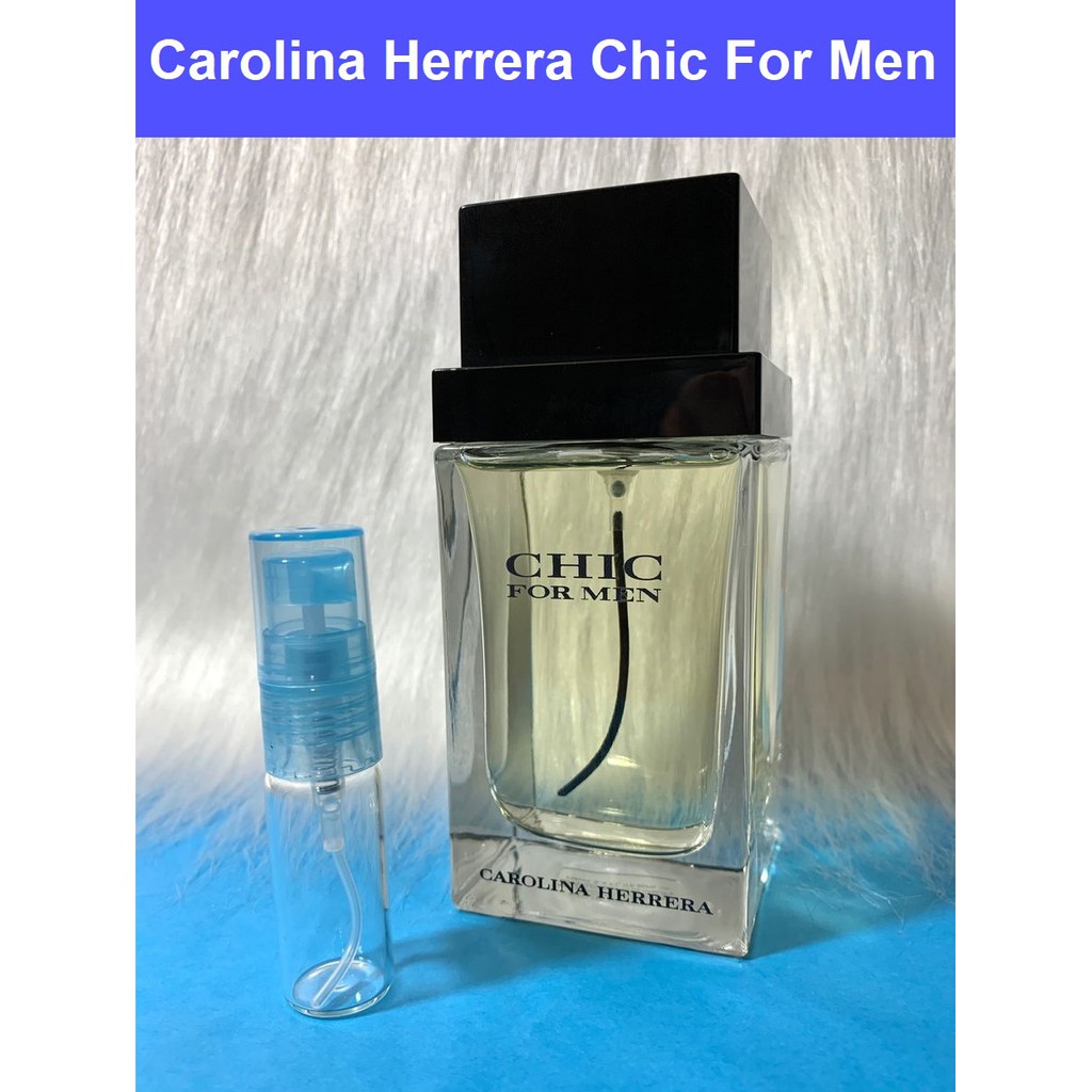 Perfume de 2, 5 e 10ml C@rol|na H&rrer@ Ch|c Masculino em decant ...