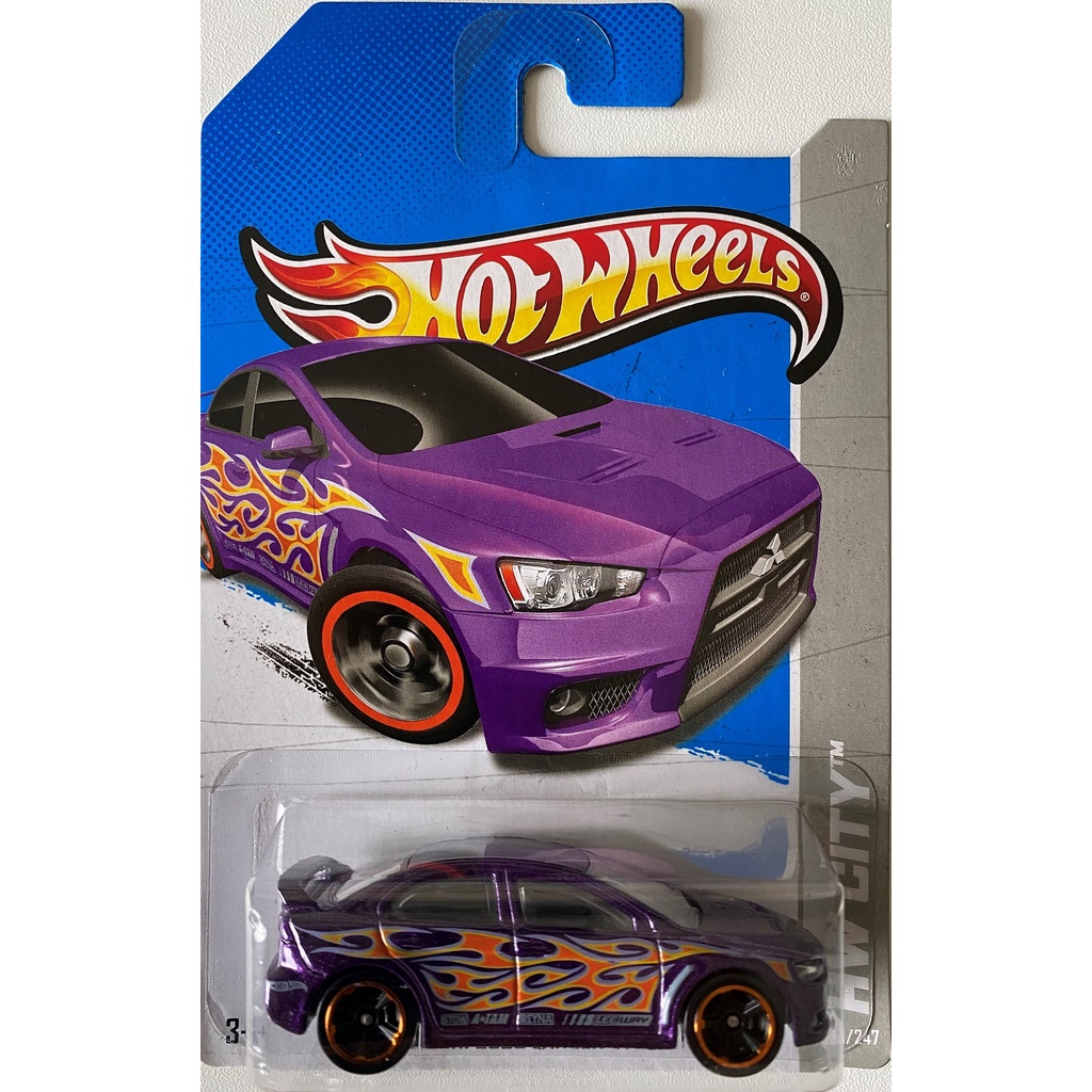 Hot Wheels Mitsubishi 2008 Lancer Evolution Hw City - Escorrega o Preço