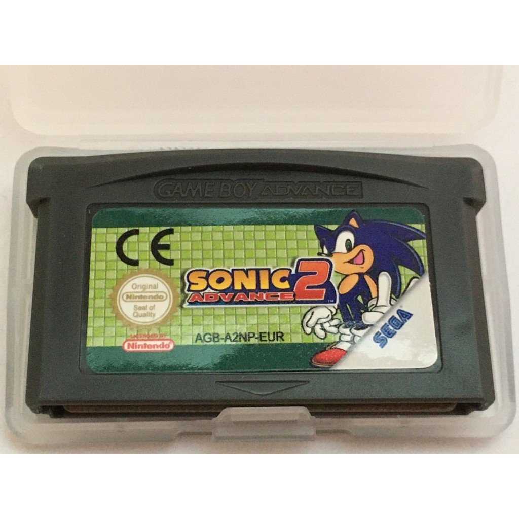 Sonic Advance 2 Game Boy Advance Gba Nintendo Ds Nds Lite | Shopee Brasil