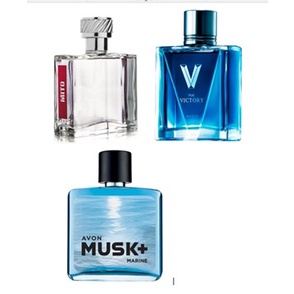 Perfume V for Victory/Musk Marine/Mito - Avon Masculino | Shopee Brasil