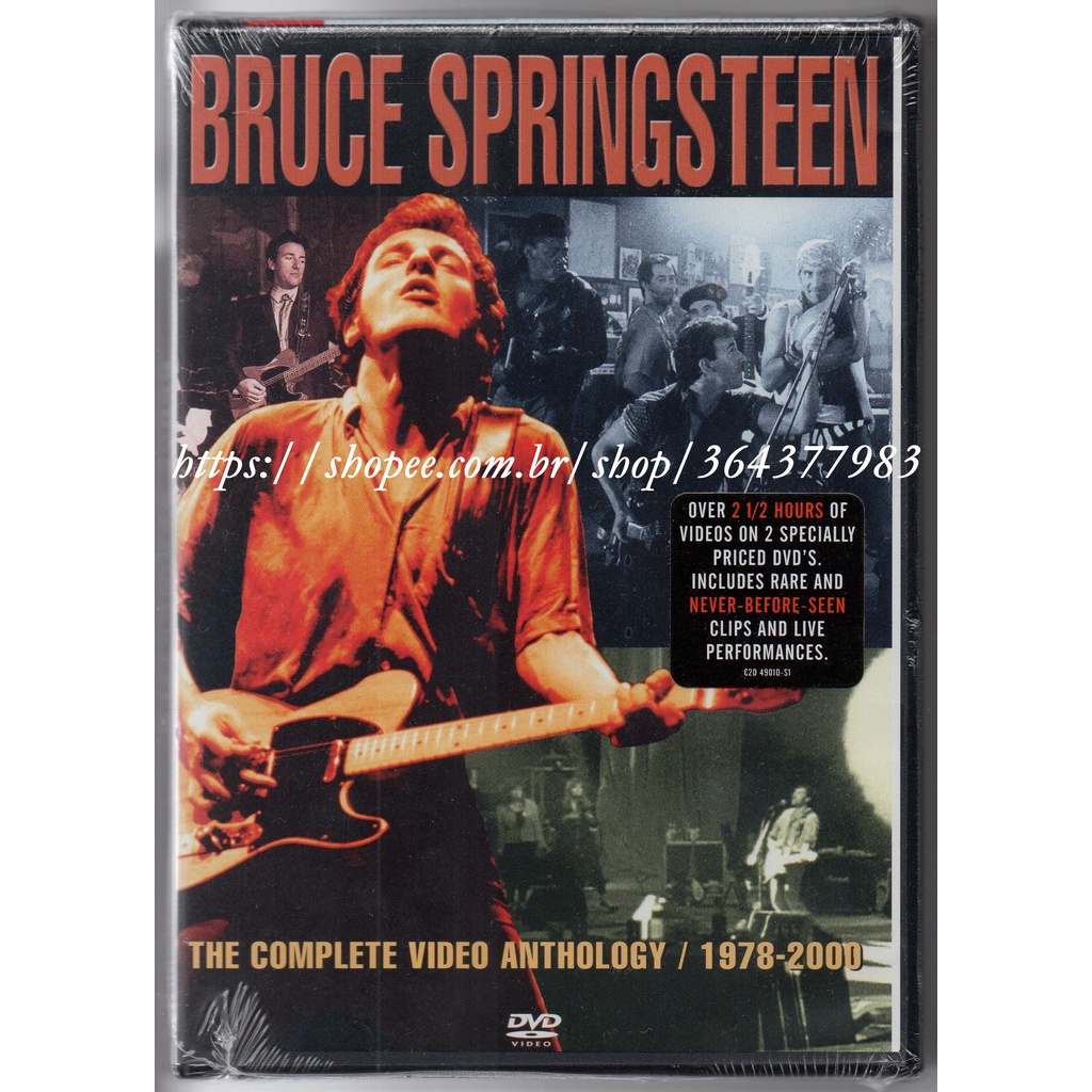 Bruce Springsteen - The Complete Video Anthology, 1978-2000 (2 DVDs ...