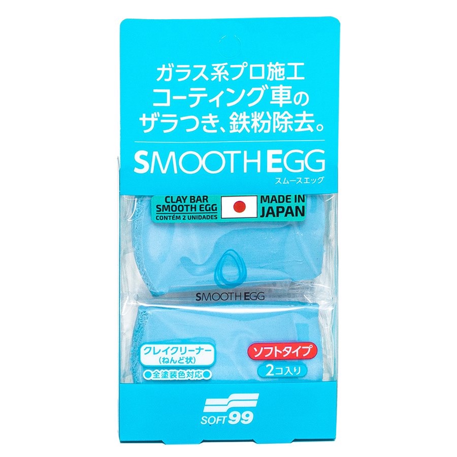 Smooth Egg - Clay Bar Soft99 | Shopee Brasil