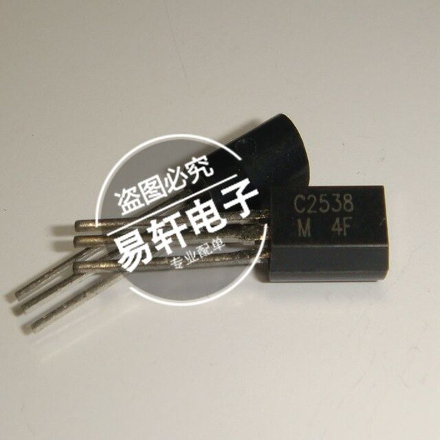10 Pçs / Lote Npn Transistor, Vhf Amplificador Rf 2sc2538 C2538 To-92L ...