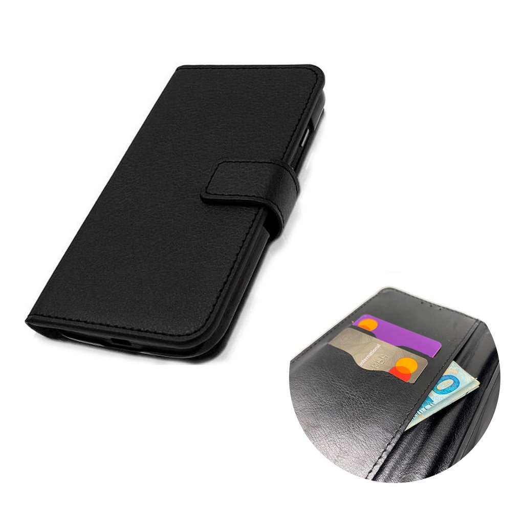 Capa Capinha Case Carteira Flip Cover Samsung A01 A01 Core A02 A02s A03s A03 Core - Escorrega o ...