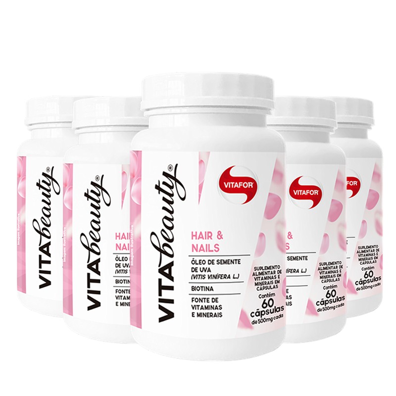 Vita Beauty 60 Caps Vitafor Shopee Brasil