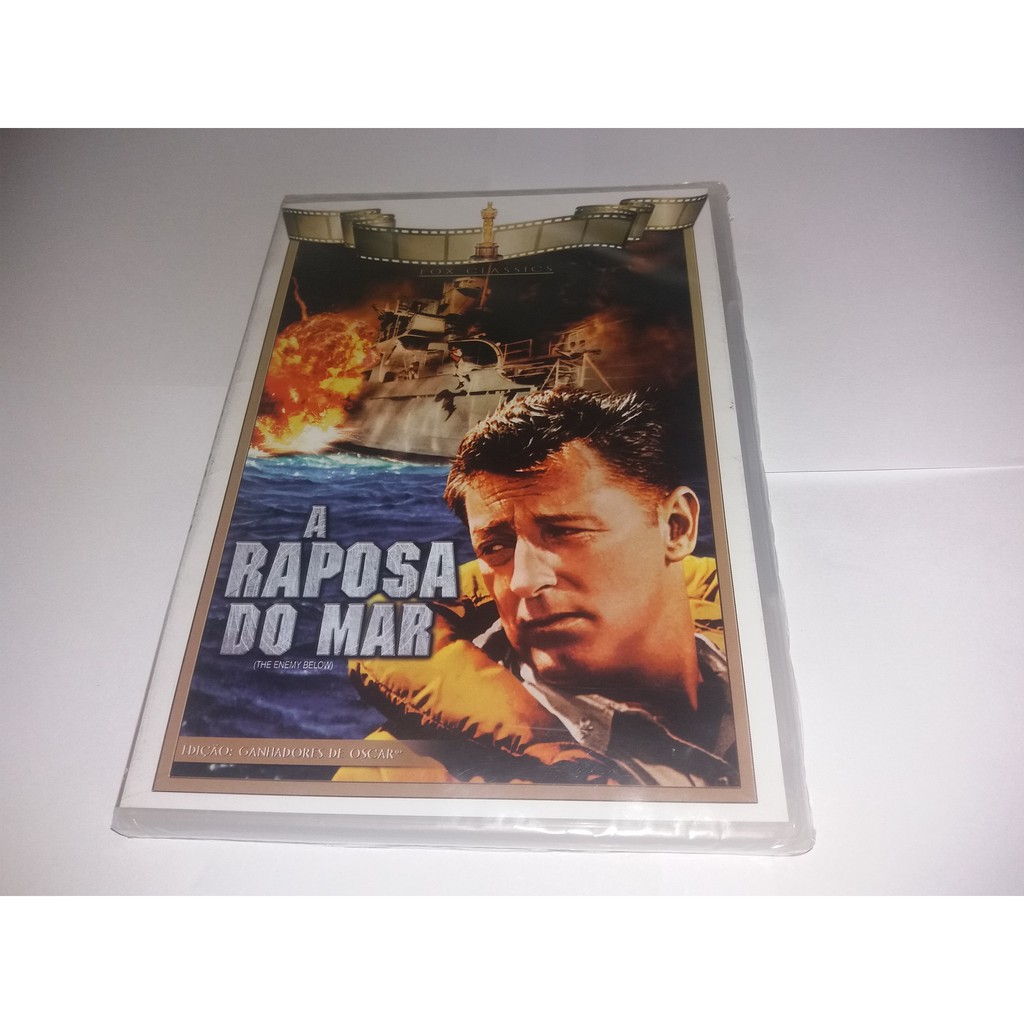 Dvd - A Raposa do Mar - 1957 - Robert Mitchum - Dublado - Lactado ...