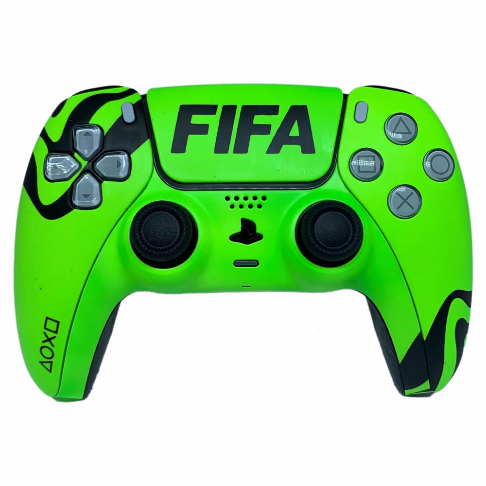 Controle sem fio Dualsense Personalizado Fifa Verde Sony - Ps5 | Shopee ...
