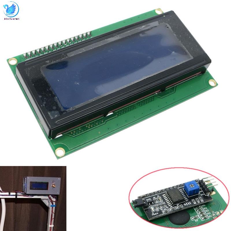 Display LCD ule Para Arduino Azul Serial IIC I2C TWI 2004 20x4 | Shopee Brasil