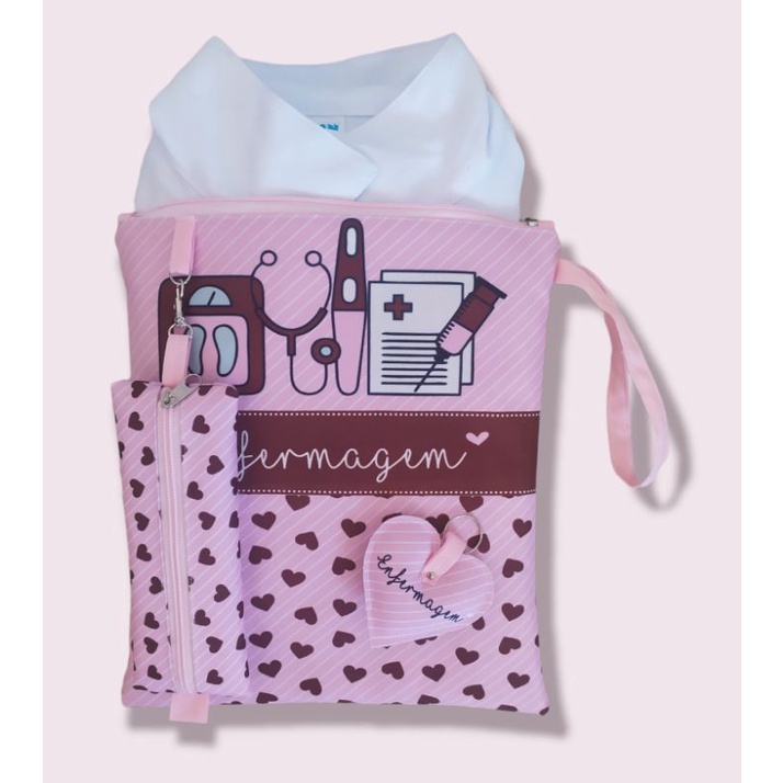 Porta Jaleco Enfermagem/ Porta Scrub | Shopee Brasil