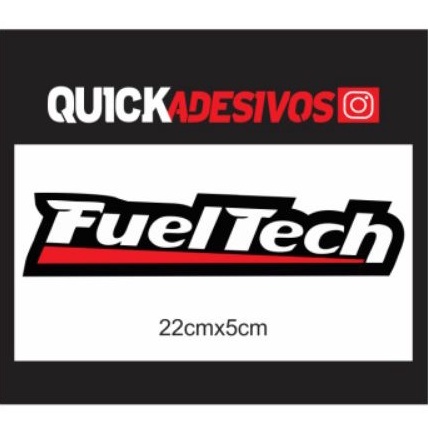 adesivo FUELTECH | Shopee Brasil