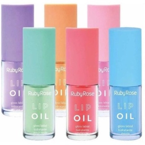 Ruby Rose Gloss Lip Oil Care Fun - Bala de Coco / Cupcake de Blueberry ...
