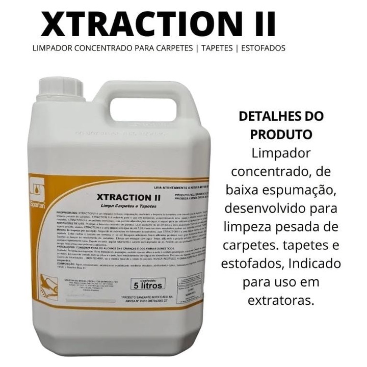 Xtracion II Spartan - 5 Litros | Shopee Brasil