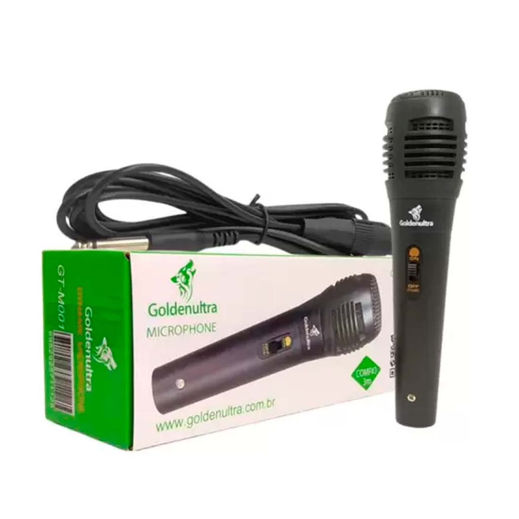 Microfone Profissional Karaoke P10 Palestras Vocal | Shopee Brasil