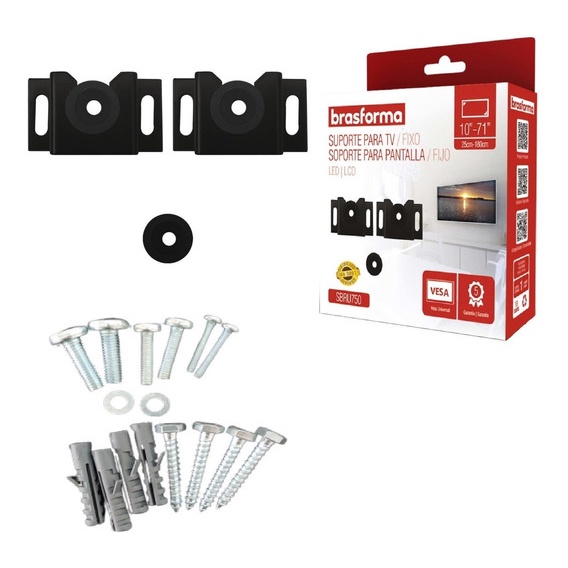 Suporte Para Smart TV Lcd/Led/Plasma Parede Universal | Shopee Brasil