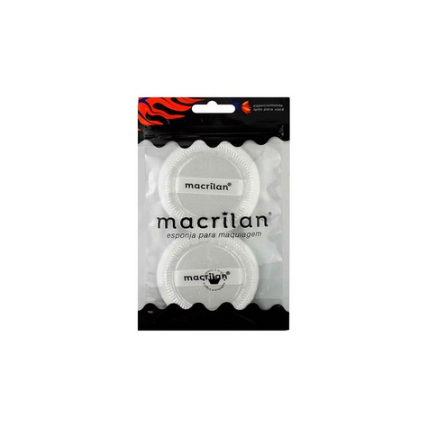Macrilan Esponja Para Maquiagem EJ 1-5 Branco | Shopee Brasil