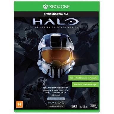 JOGO XBOX ONE HALO THE MASTER CHIEF COLLECT FÍSICO SEMI-NOVO | Shopee ...