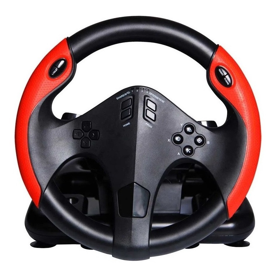 Volante Gamer de Corrida Multilaser com Marcha e Pedal JS087 ...