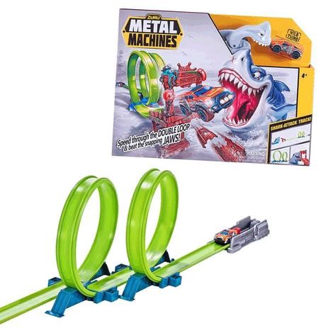 Pista Metal Machines Shark Attack 8707 - Candide | Shopee Brasil
