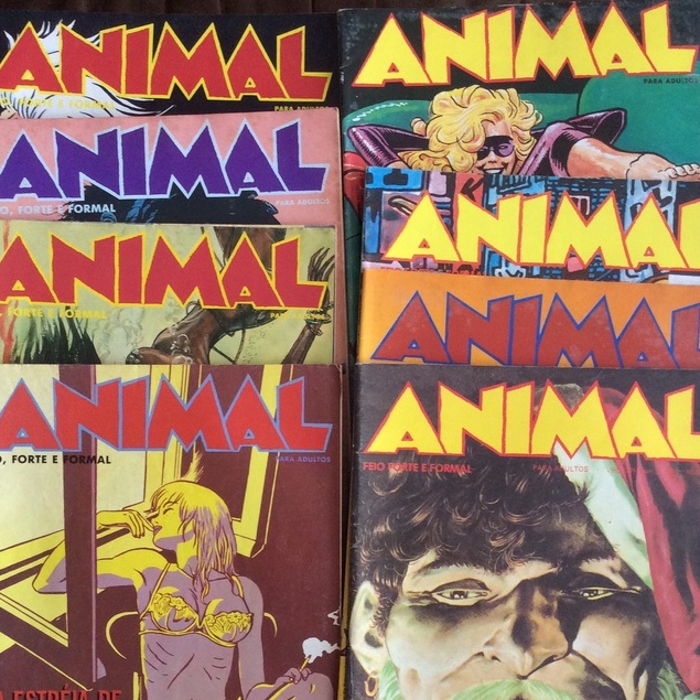 HQ ANIMAL Feio Forte e Formal - Vários Números 1989 a 1991 (VHD ...