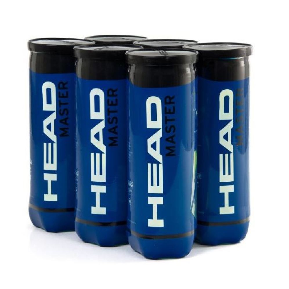 Bola De Tênis Head Master Pack Com 6 Tubos | Shopee Brasil