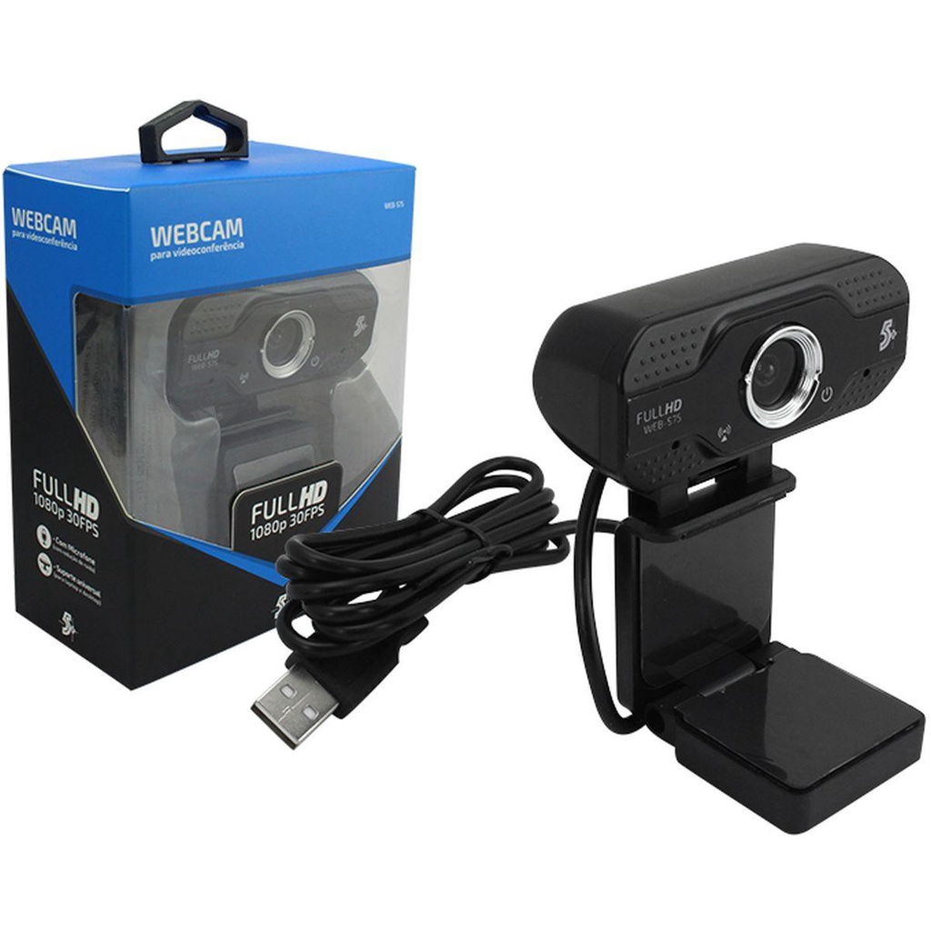 WEBCAM FULL HD 1080P 30FPS SANTANA CENTRO UNIDADE | Shopee Brasil