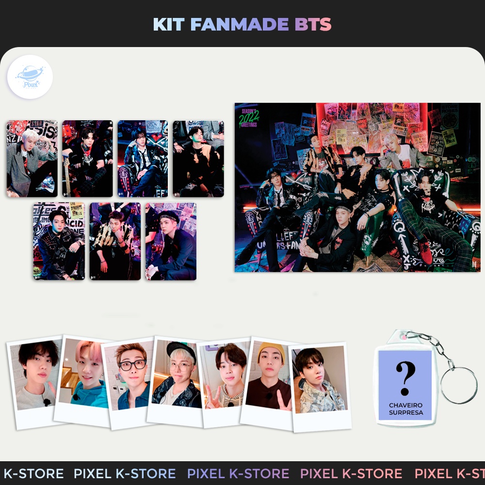Kit fanmade - BTS | Shopee Brasil