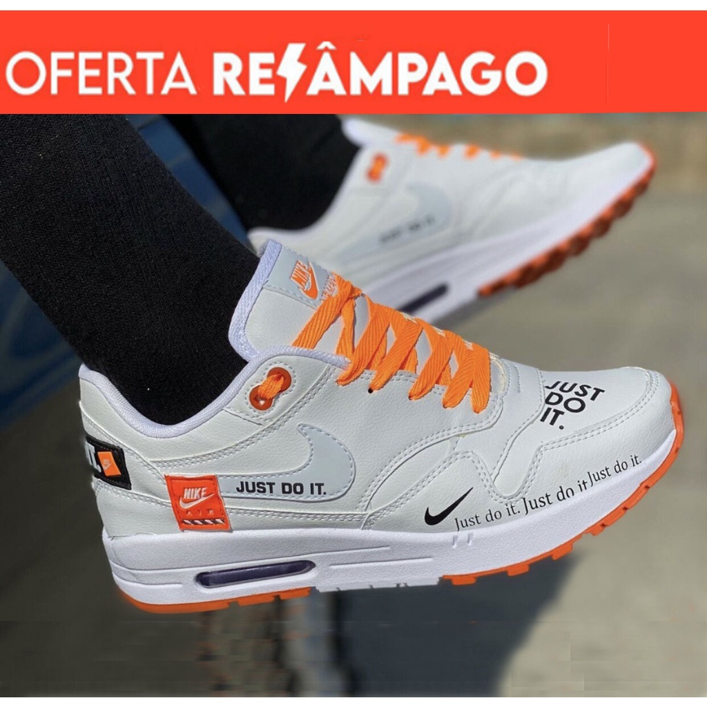 Tenis masculino airmax just do it esportivo estilo conforto leve ...