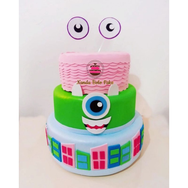 bolo Fake boo monstros Sa | Shopee Brasil