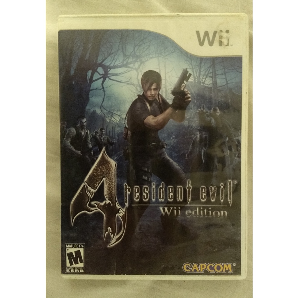 resident evil 4 wii edition - nintendo wii / wii u jogo original - Corre Que Ta Baratinho