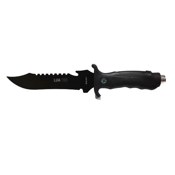 Faca Tatica Com Bainha Preta Fosca Rígida 1 und . | Shopee Brasil
