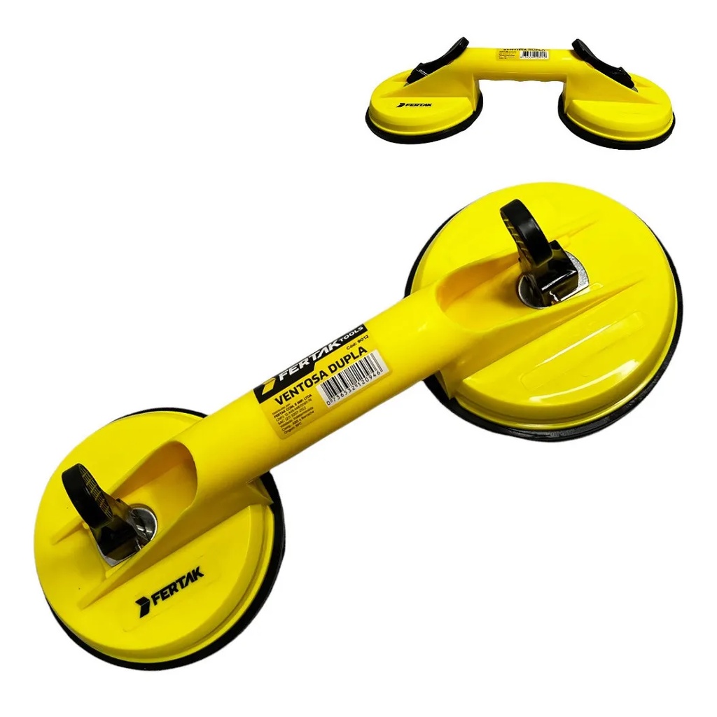 Ventosa Dupla 90kg Piso Azulejo Vidro Porcelanato Espelho | Shopee Brasil