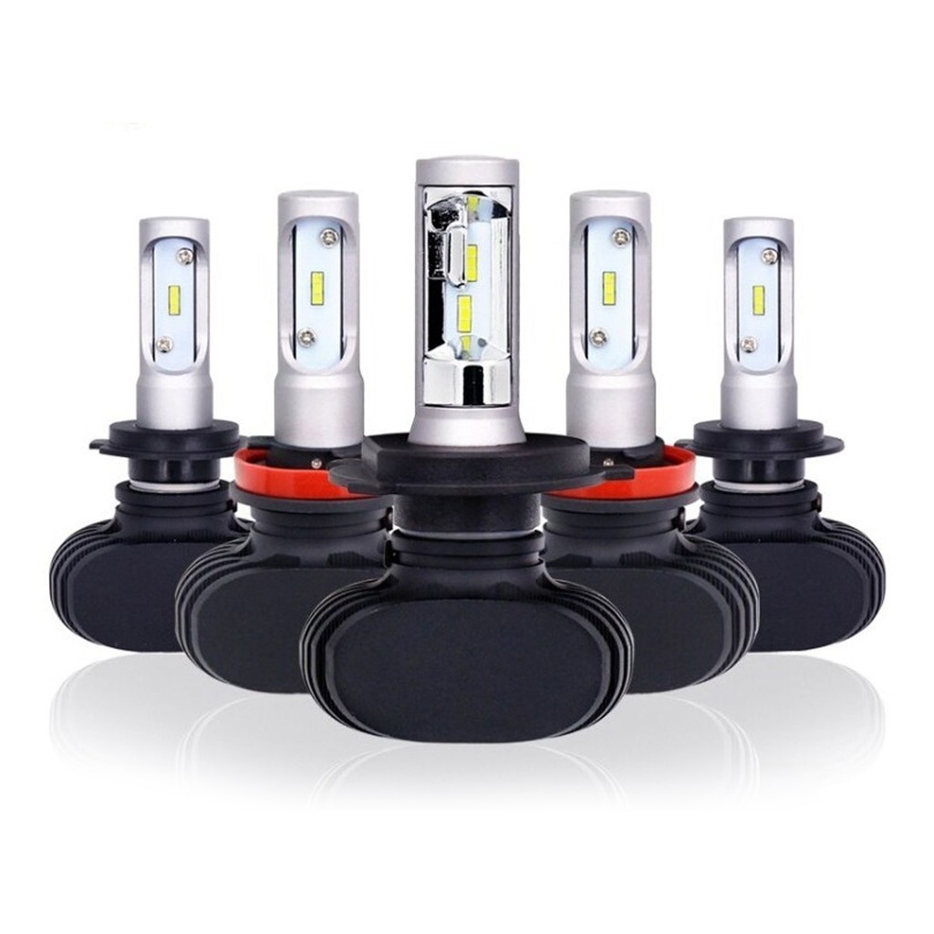 Lampada led Par Lâmpada S1 Super Ultra Led 12/24v H1 H3 H4 H7 H8 H11 H16 H27 HB3 HB4 9005 9006 ...