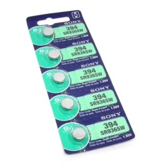 Pilha Bateria 394/sr936 Sony - C/5 Peças | Shopee Brasil