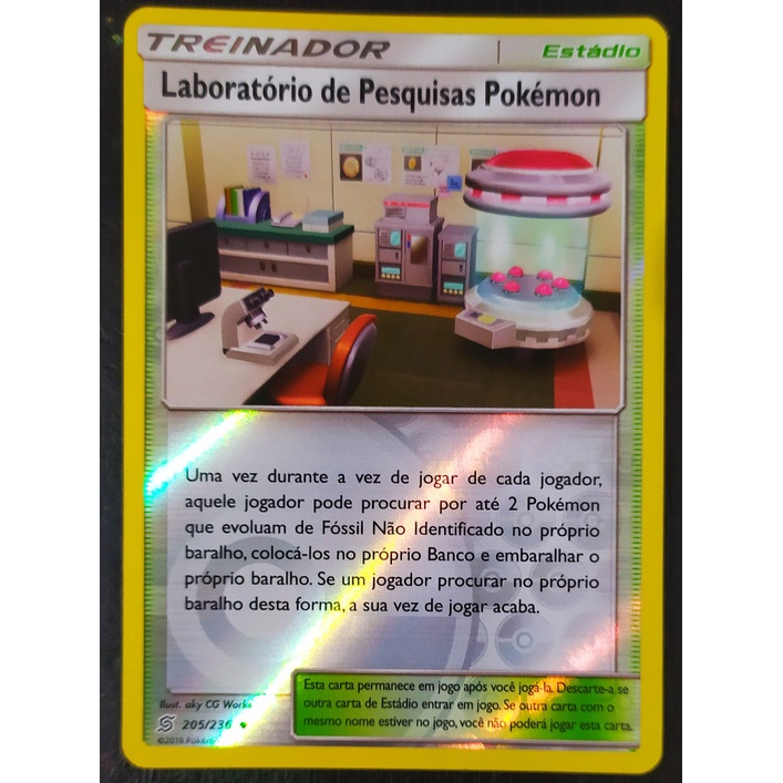 Laboratório de pesquisa pokemon (205/236) - Pokemon TCG - Reverse foil ...