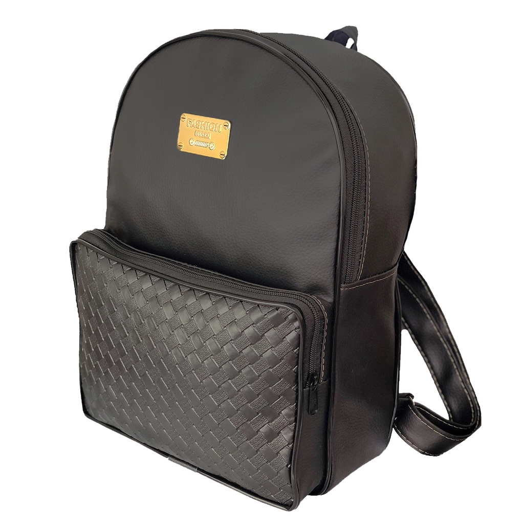 Bolsa Mochila Feminina de Couro Moda | Shopee Brasil