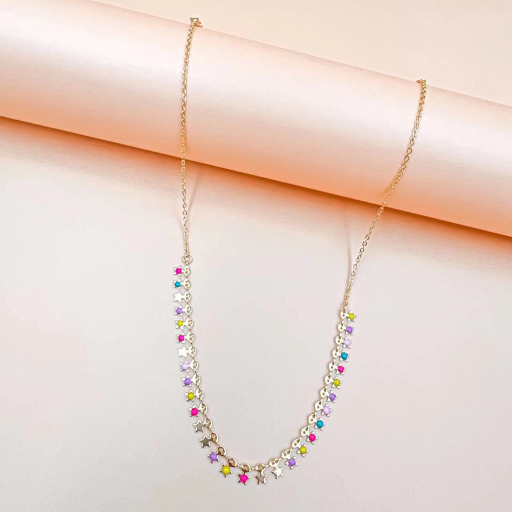 Colar Choker clássico Folheado Danhado A Ouro 18K - Escorrega o Preço