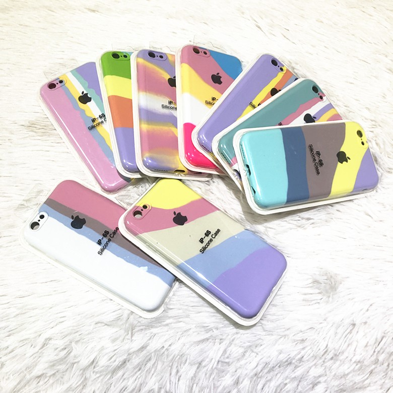 Capa Case colorida- iPhone X / Xs / Xs Max Silicone Envio imediato ...