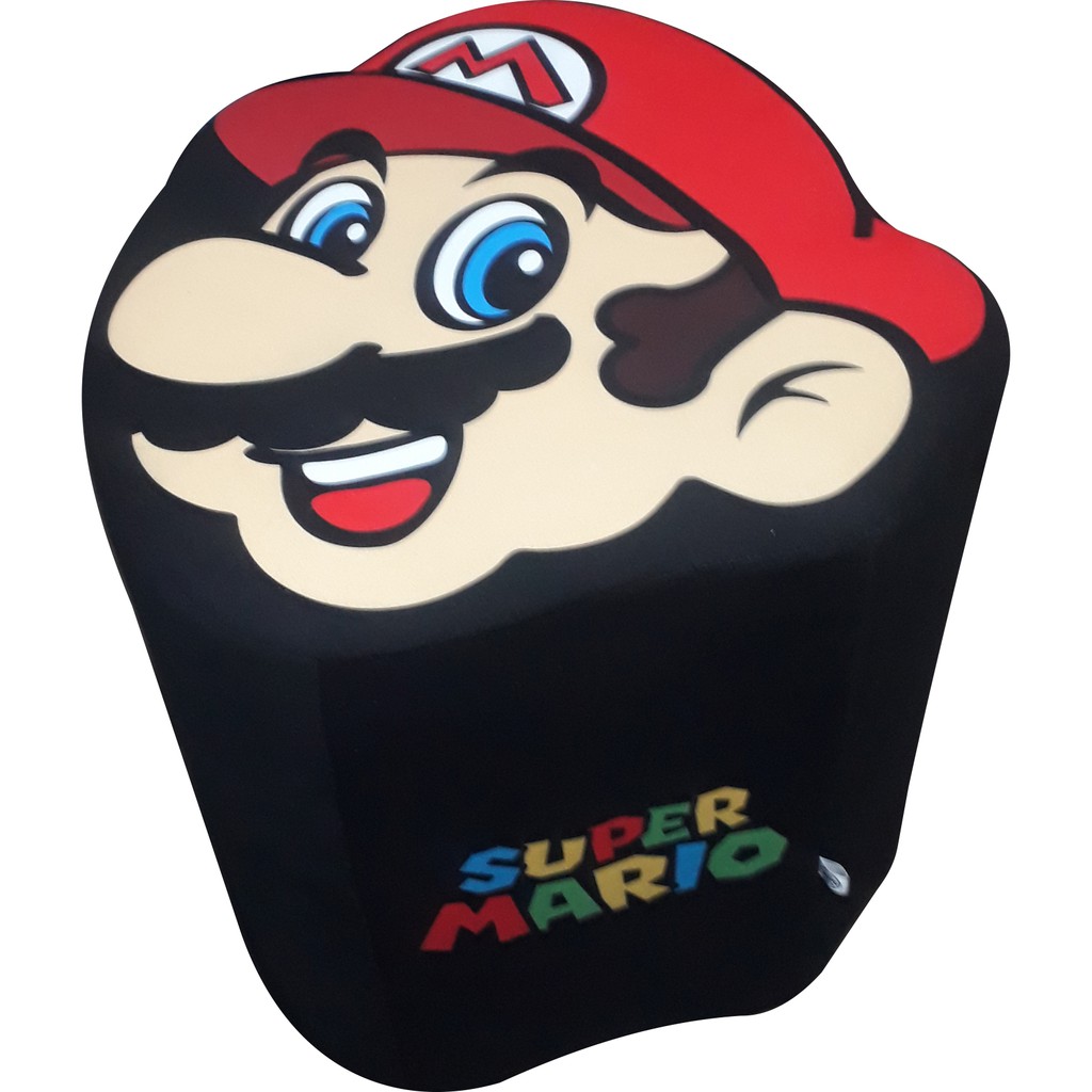 Puff Formato Super Mario Bros Nintendo Geek&Nerd | Shopee Brasil
