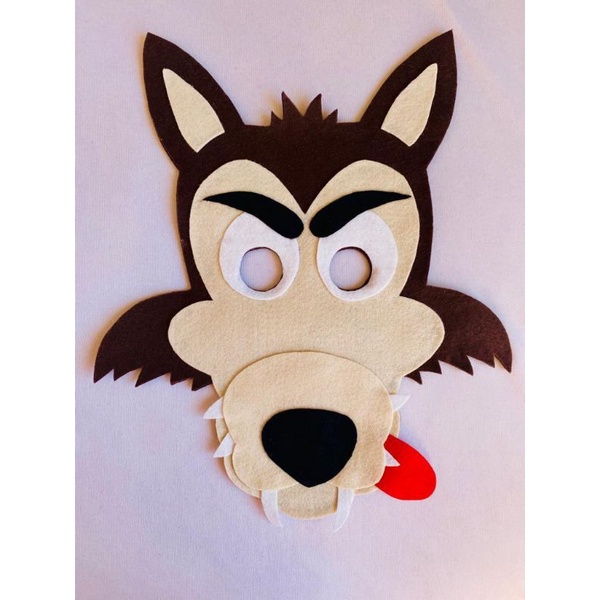 Máscara Lobo Mau | Shopee Brasil