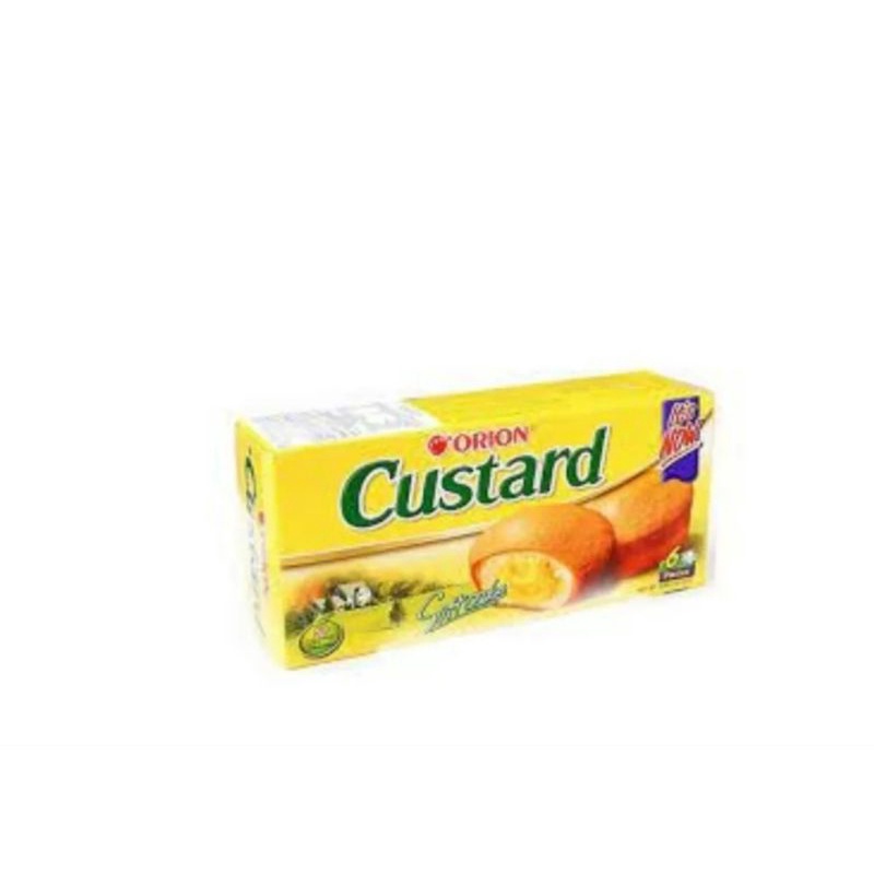 BOLO CUSTARD NATA 23GX6 PACKS 138G ORION | Shopee Brasil