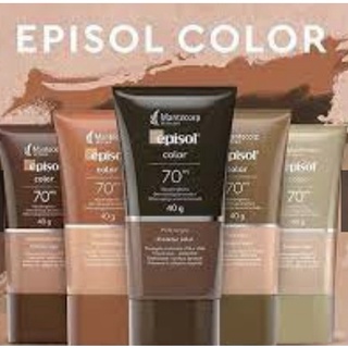 Episol Color Fps 70 Protetor Facial Tom 3 - Médio 40ml Nova Embalagem ...