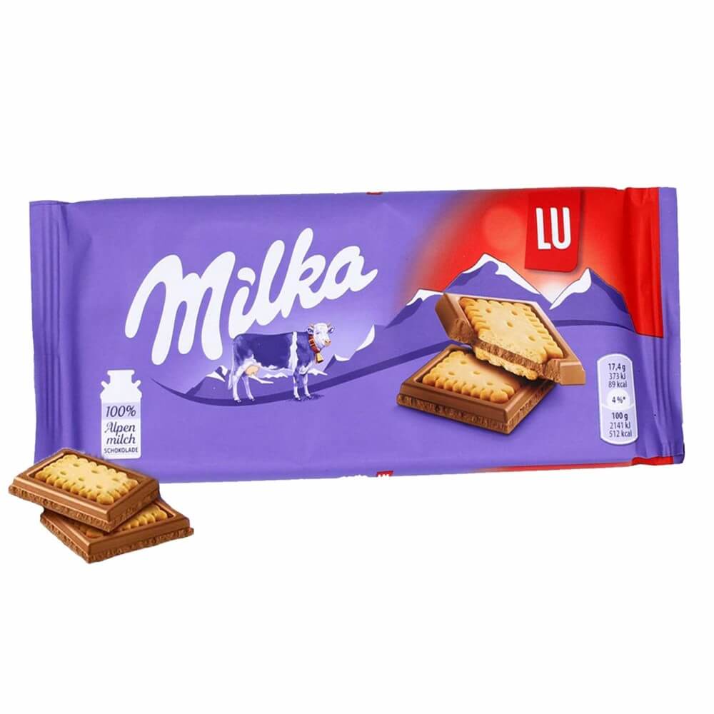 CHOCOLATE 100G LU & MILKA | Shopee Brasil