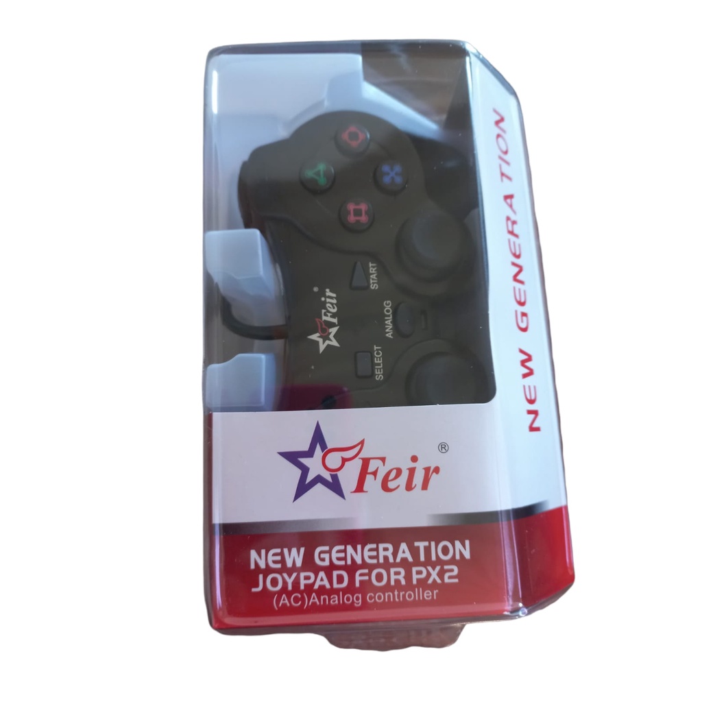 Controle Playstation 2 FEIR Com Fio | Shopee Brasil