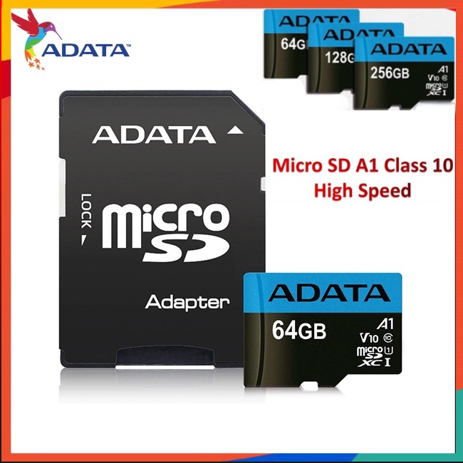 Adata 1024GB cartao de memoria para celular 512gb 256gb128gb 64gb 100mb/s micro sd | Shopee Brasil