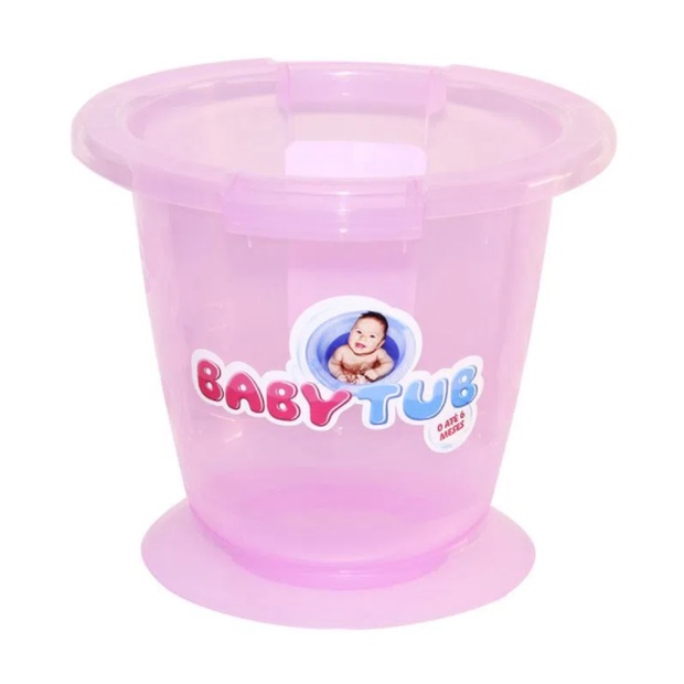Banheira Ofuro Baby Tub Tradicional Rosa | Shopee Brasil