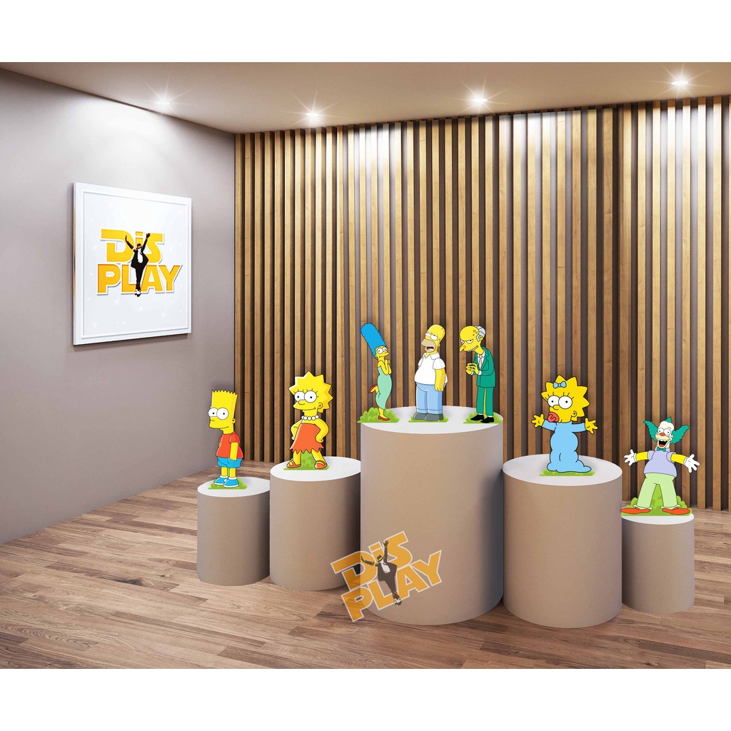 Display Os Simpsons de Mesa | Shopee Brasil